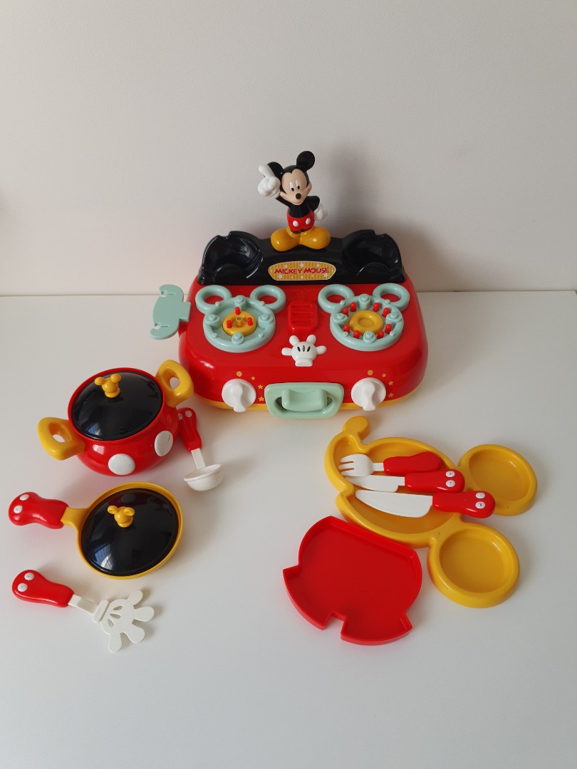 Toys - Mickey Mouse Cooking Set, Hobbies & Toys, Toys & Games on Carousell