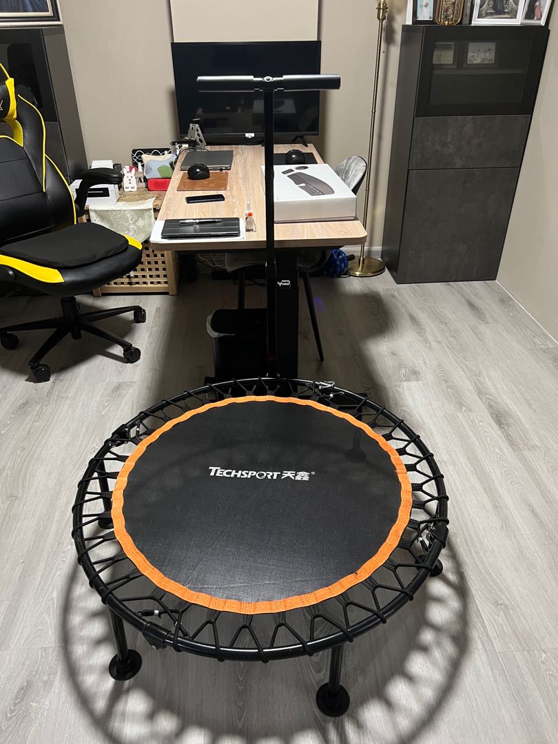 Trampoline, Sports Equipment, Exercise & Fitness, Cardio & Fitness ...