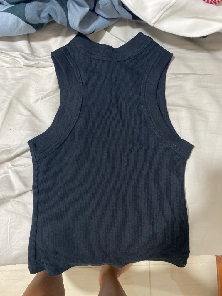 Undo Studio Black Top, Women's Fashion, Tops, Sleeveless on Carousell