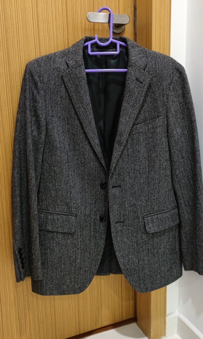 Uniqlo suit blazer jacket, Men's Fashion, Coats, Jackets and Outerwear ...