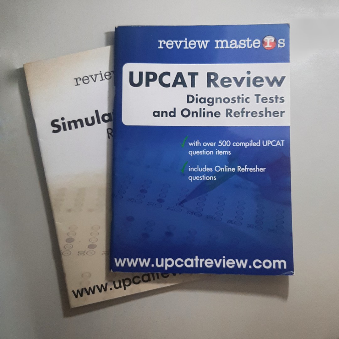 UPCAT Review Diagnostic Tests and Online Refresher, Hobbies & Toys ...