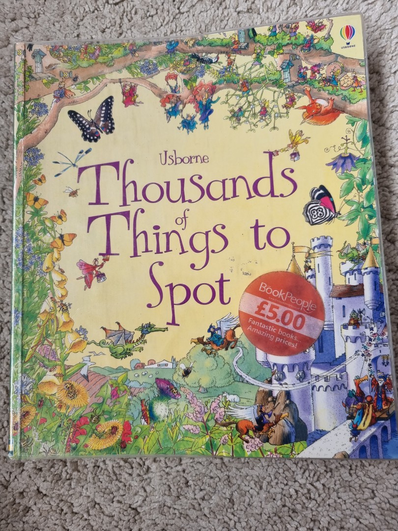 USBORNE Thousands of Things to Spot, Hobbies & Toys, Books & Magazines ...
