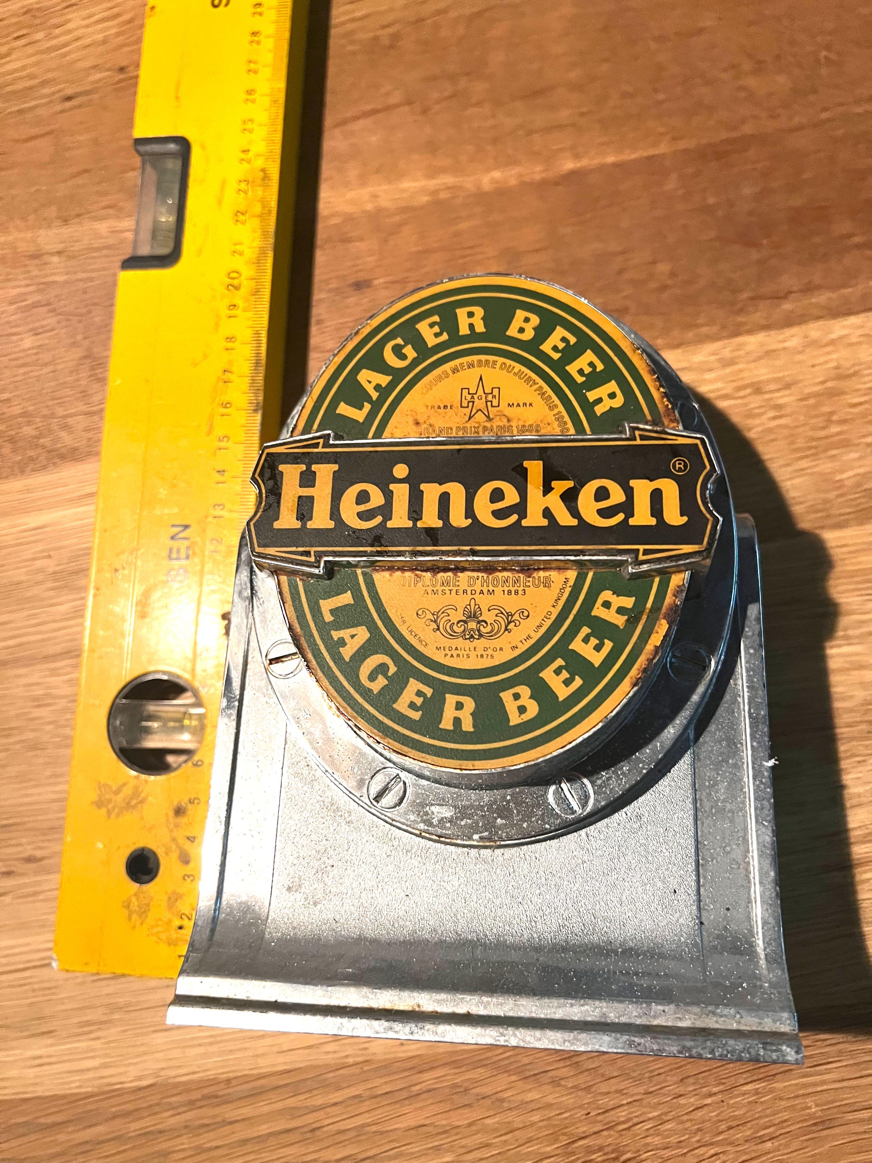 Vintage beer signage Heineken Beer metal, Hobbies & Toys, Memorabilia ...