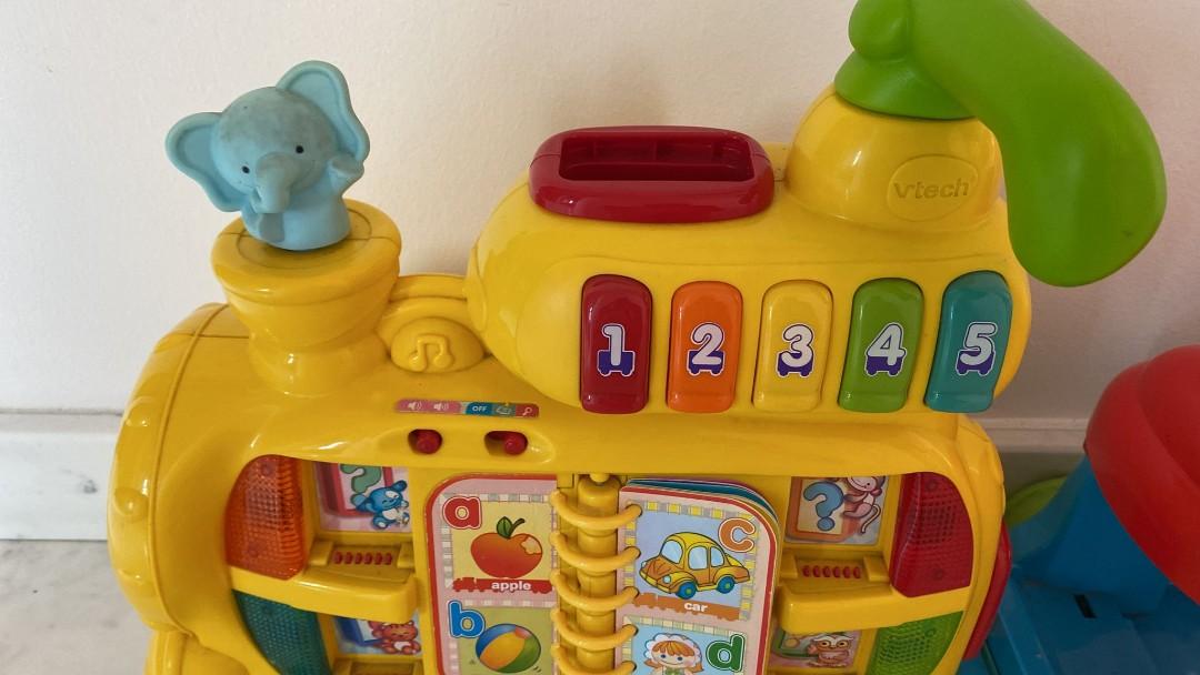 VTech Push and Ride Alphabet Train, Babies & Kids, Infant Playtime on ...