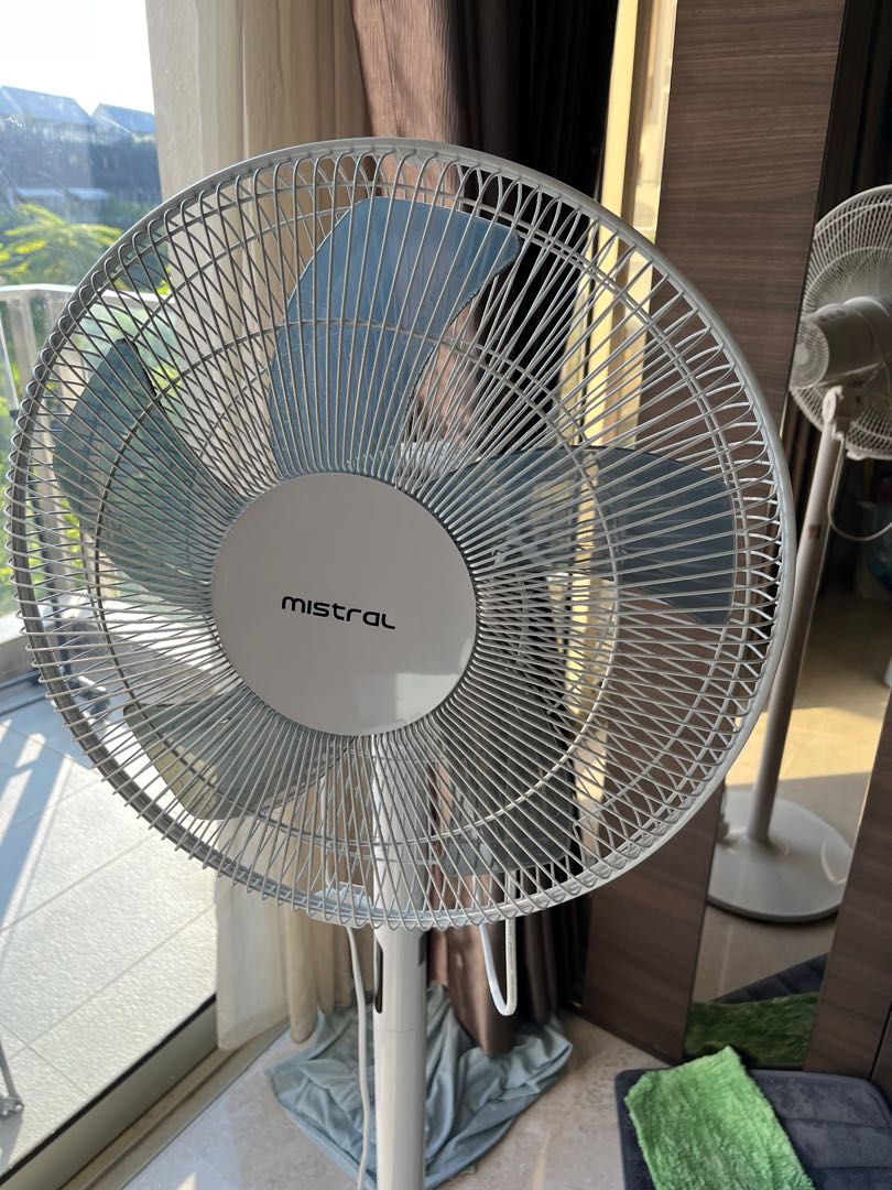 white stand fan 8 speed with remote - cheap, TV & Home Appliances, Air ...