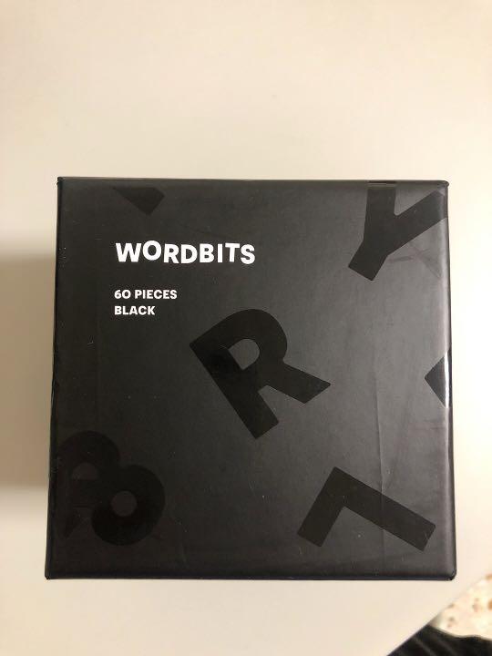 Wordbits - Alphabet Magnets, Hobbies & Toys, Stationery & Craft, Craft ...