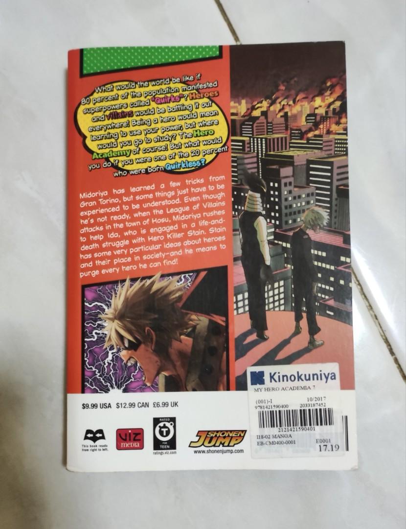 wts bnha mha manga volume 7, Hobbies & Toys, Memorabilia & Collectibles ...