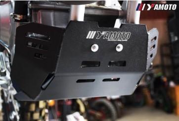 Honda CRF300L Yamoto Heavy Duty Skid Bash Plate- Black, Motorcycles ...
