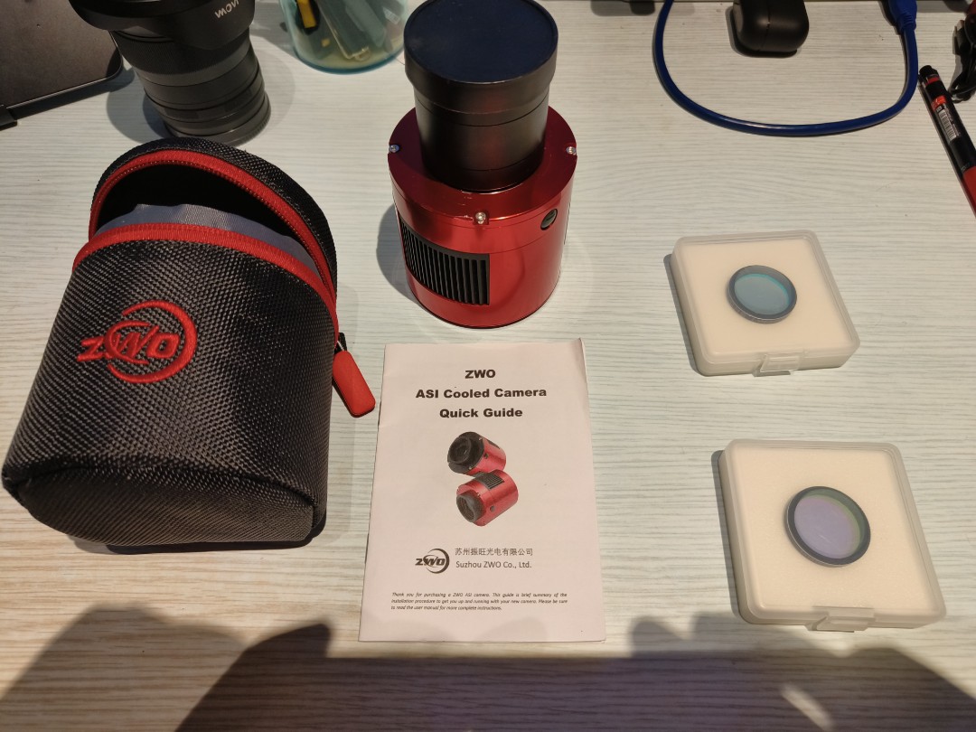 Zwo asi 533mc pro astro camera, Photography, Cameras on Carousell