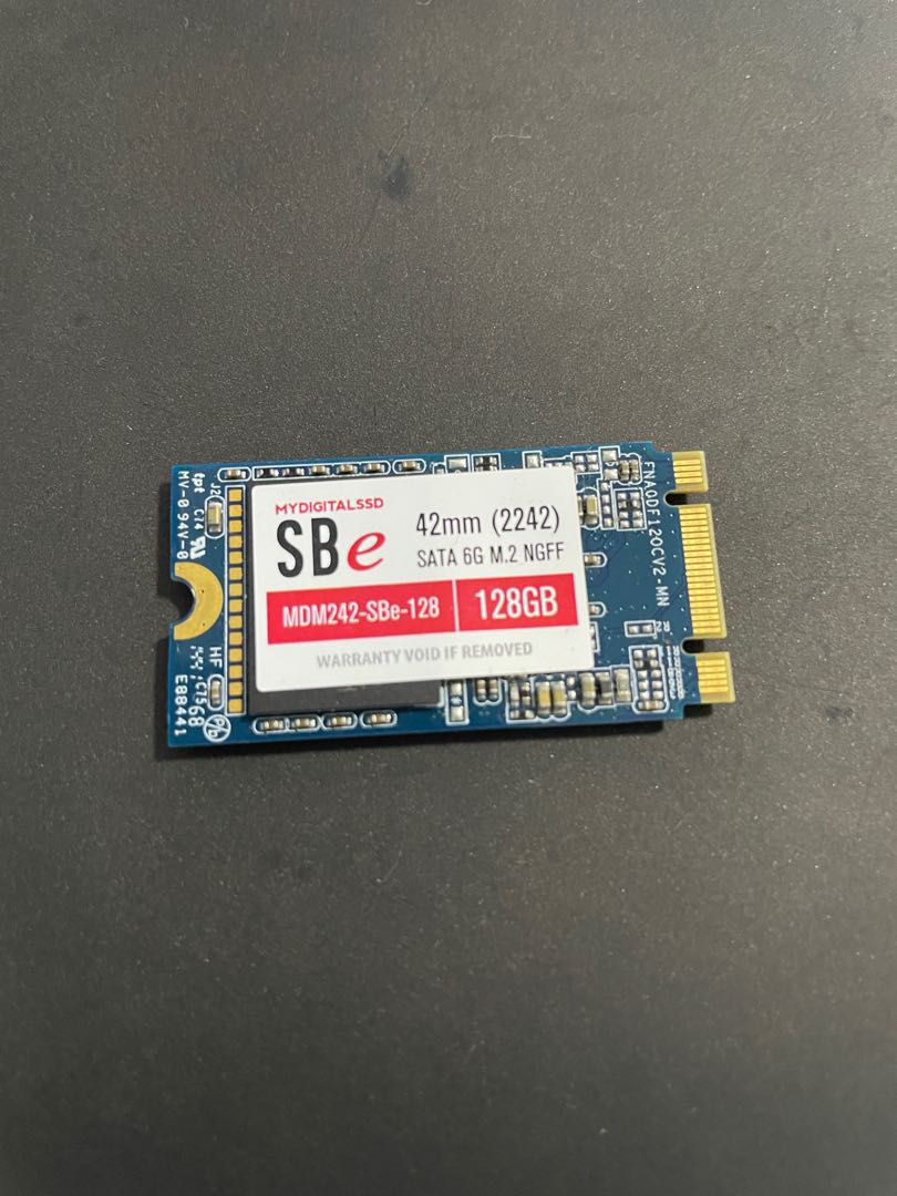 128GB M.2 2242 SATA SSD, Computers & Tech, Parts & Accessories ...