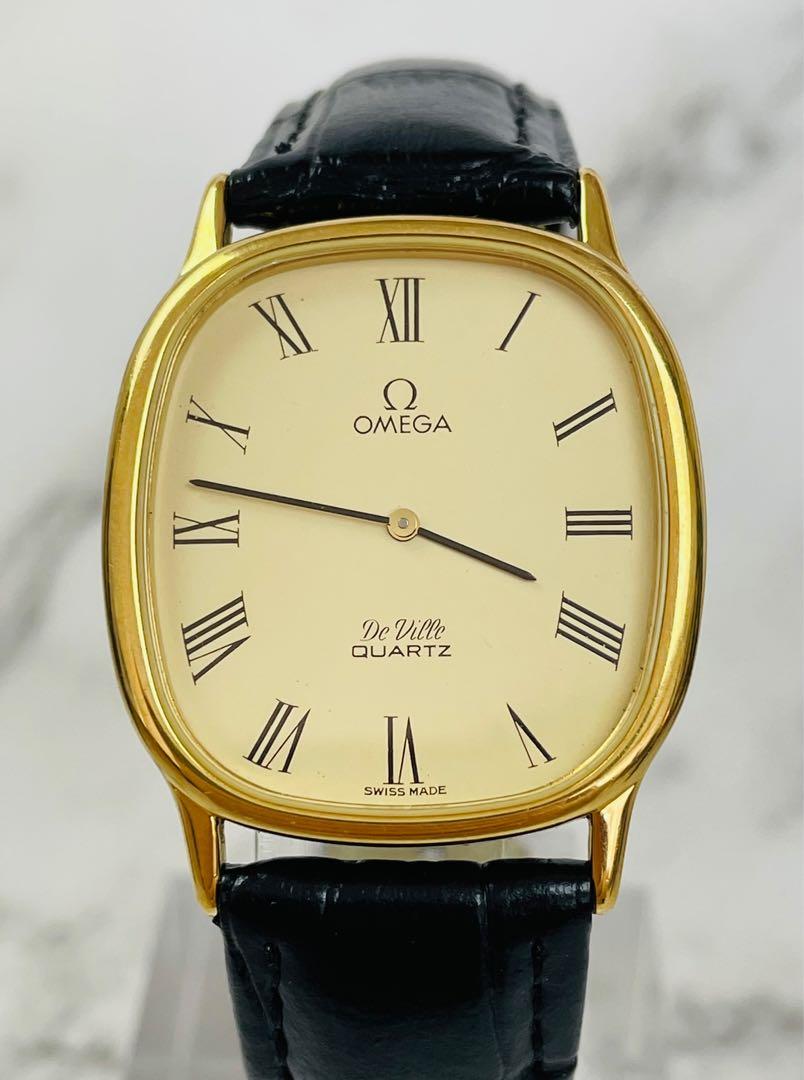 (210813) Omega De Ville Vintage Men’s Quartz Watch Ref 191.0132 Cal 1365 Circa 1984, Men's ...