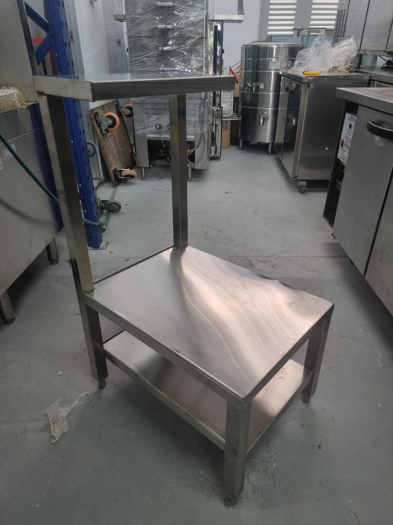 2 Tier Low Table Equipment table Worktable Stainless Steel Used $120 ...