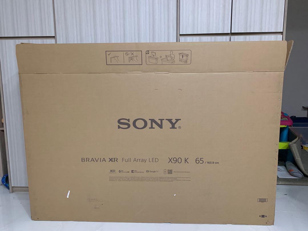 65” Sony TV box, TV & Home Appliances, TV & Entertainment, TV Parts ...