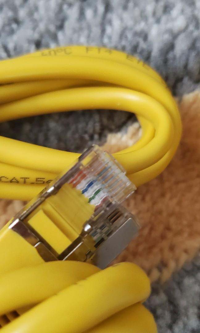 超長 CAT5 上網 LAN 線, 電腦＆科技, 電腦周邊及配件, Wifi及上網相關產品 - Carousell