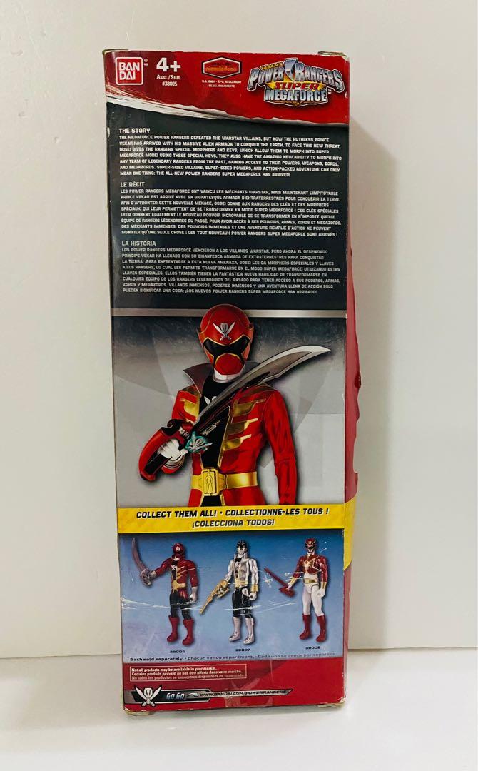 海賊戰隊 Gokaiger Gokai Red Figure 美版 約8吋高 Bandai 全新 盒舊, 興趣及遊戲, 玩具 & 遊戲類 ...