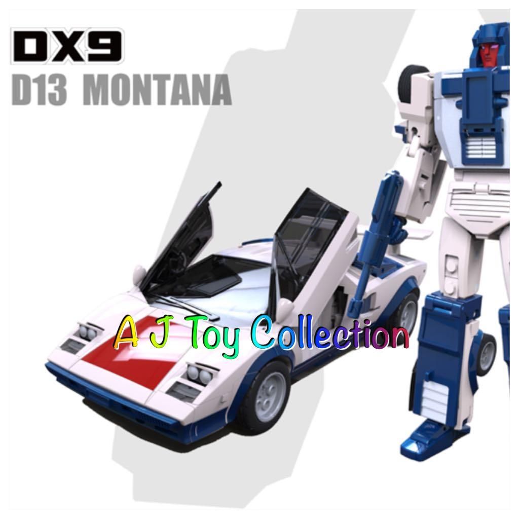 [ In Stock ] Transformers DX9 D-14 Capone MotorMaster D-13 Montana ...