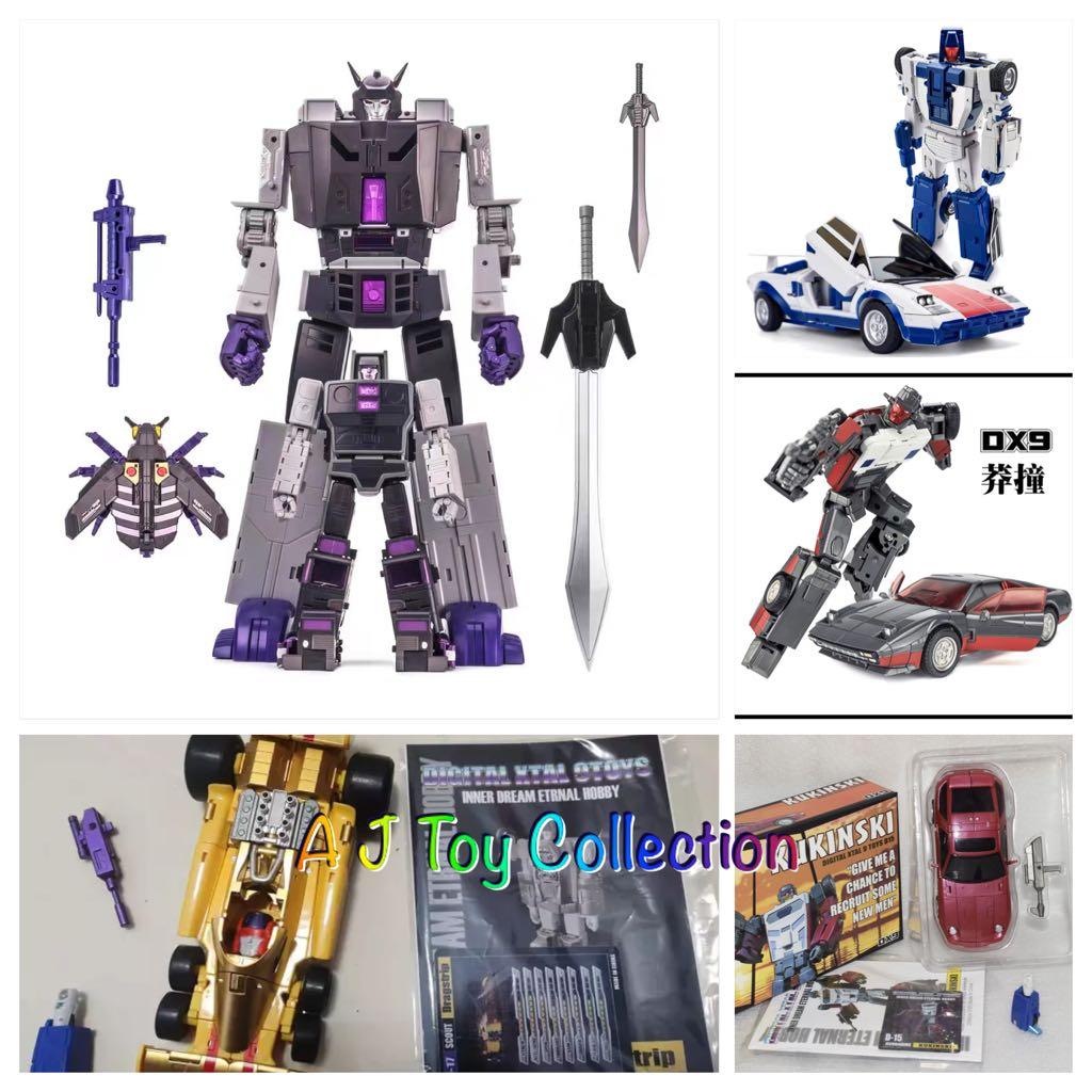 [ In Stock ] Transformers DX9 D-14 Capone MotorMaster D-13 Montana ...