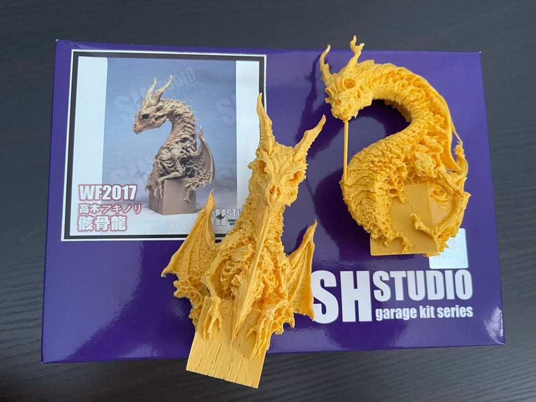 全新 SH studio garage kit series wf2017 骸骨龍 模型 擺設, 興趣及遊戲, 玩具 & 遊戲類 ...