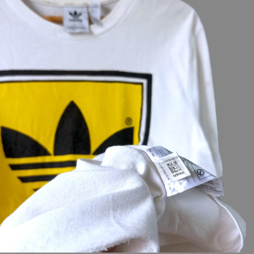 Adidas Originals Filled Label Shirt, Men's Fashion, Tops & Sets ...