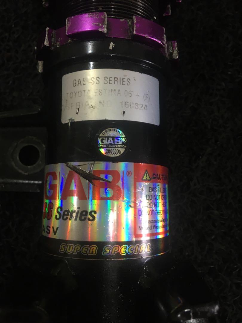 Adjustable Set Absorber GAB SS Series, Auto Accessories on Carousell