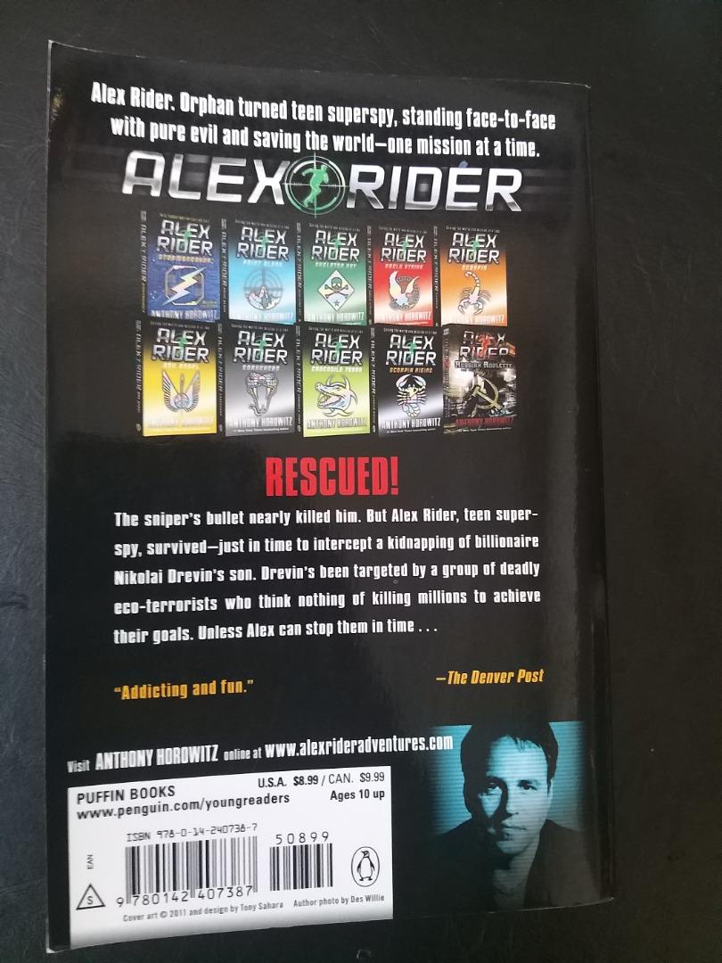 Alex Rider Book 6 Hobbies And Toys Books And Magazines Fiction And Non Fiction On Carousell