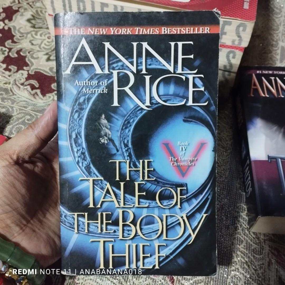 Anne Rice Books, Hobbies & Toys, Books & Magazines, Fiction & Non ...