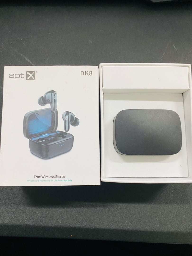 BRAND NEW AptX Wireless TWS DK8 Earbuds Finger Print Touch Screen ...