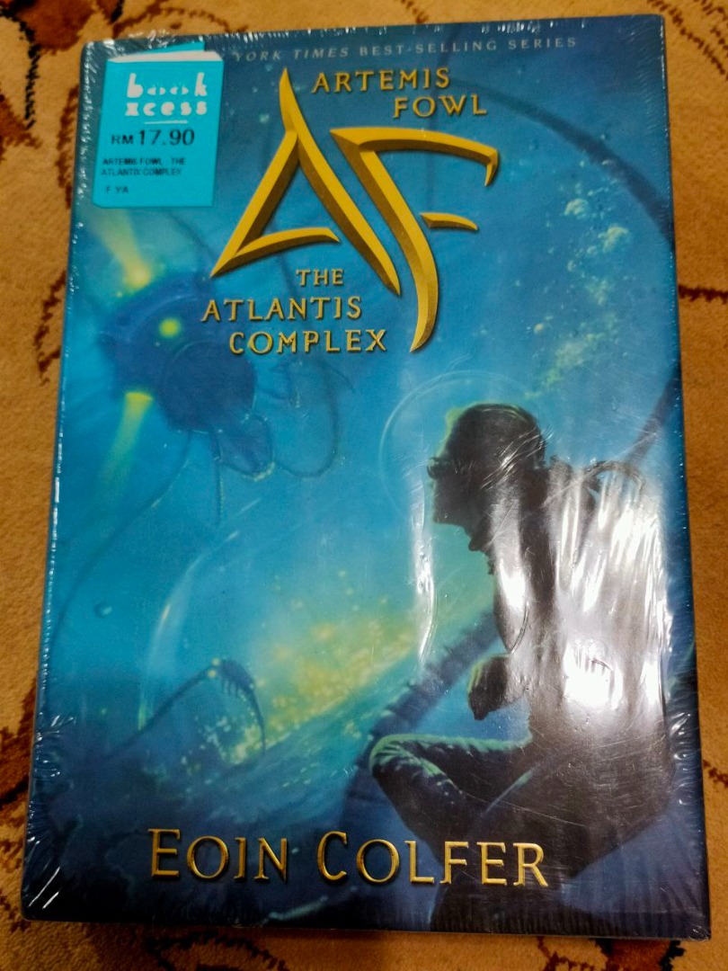 Artemis Fowl: The Atlantis Complex, by Eoin Colfer, novel book, Hobbies ...