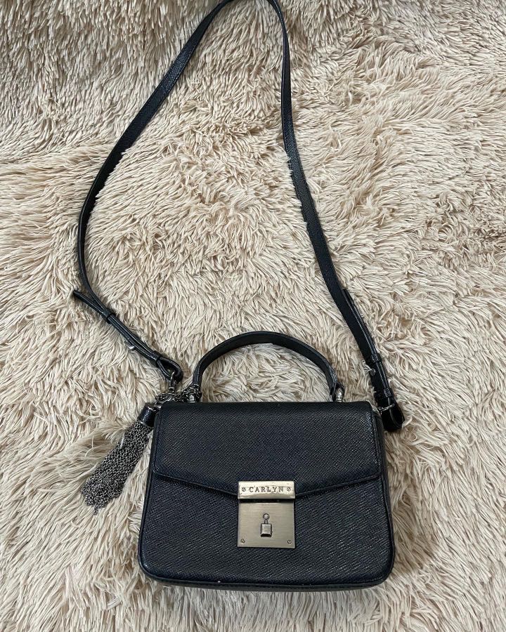 Authentic Carlyn mini sling, Women's Fashion, Bags & Wallets, Cross ...