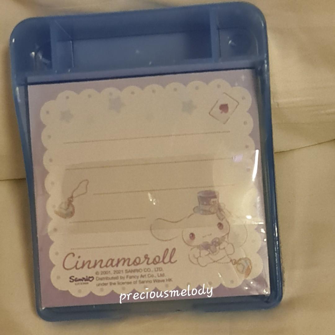 Authentic Sanrio Cinnamoroll Memo Note Paper with Holder, Hobbies ...