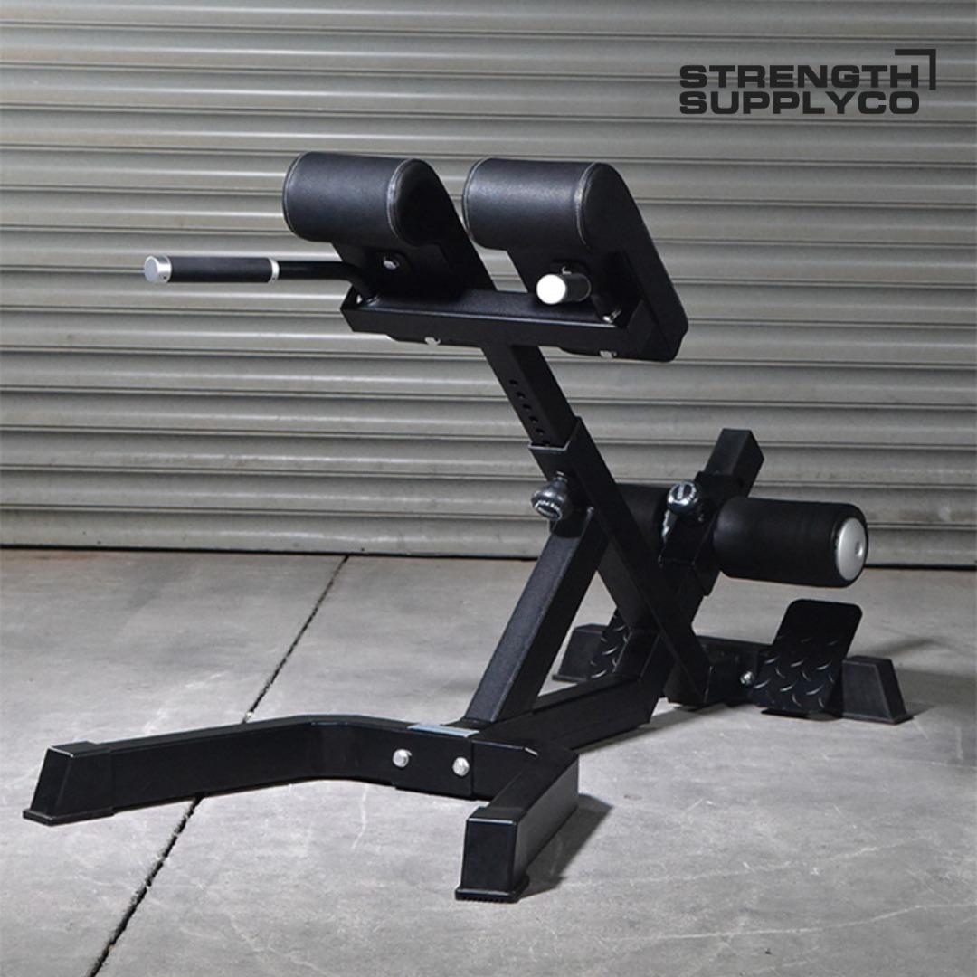 Back Hyperextension Bench Machine Extension Strength and Conditioning ...