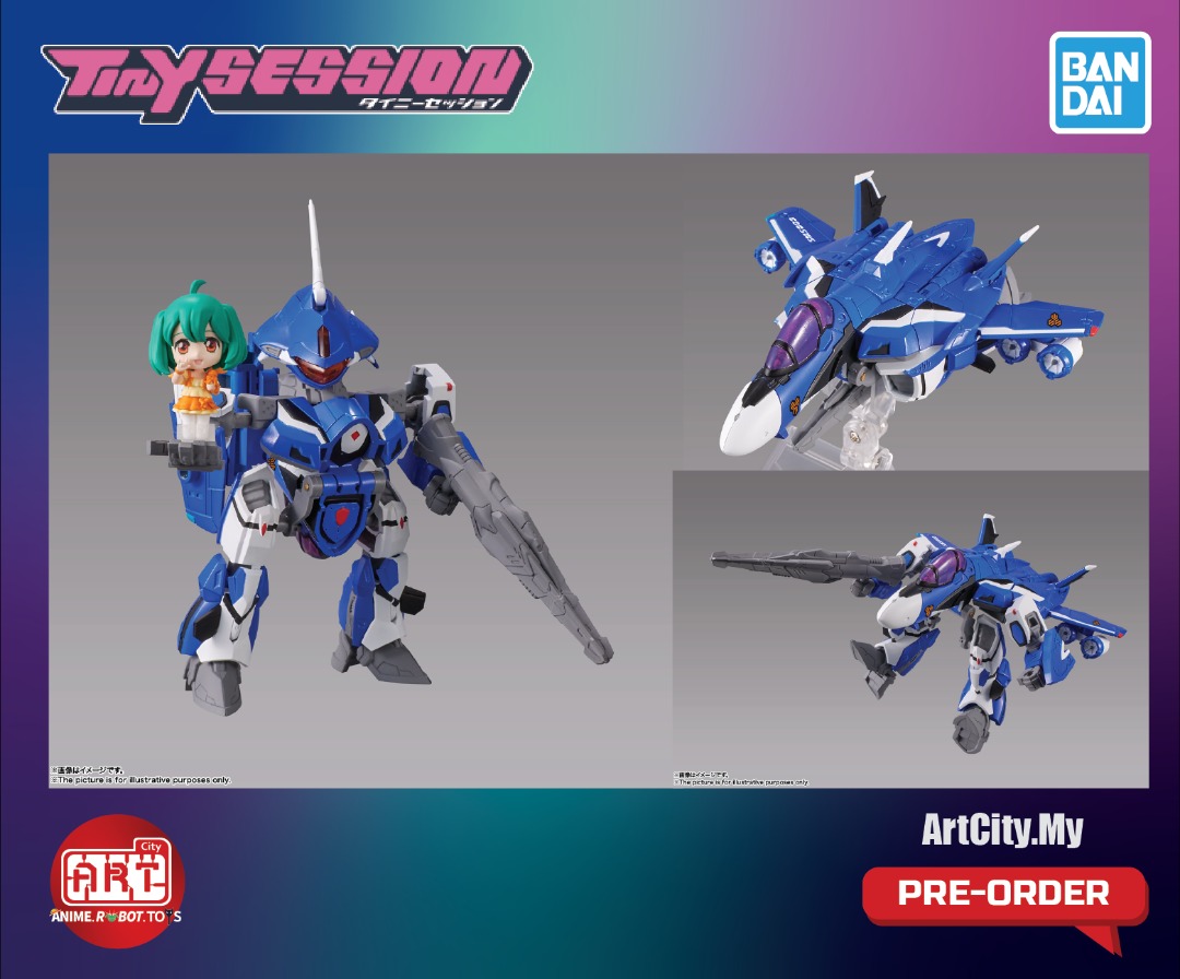 Bandai - Tiny Session Macross - VF-25G Messiah Valkyrie - Michael Use ...