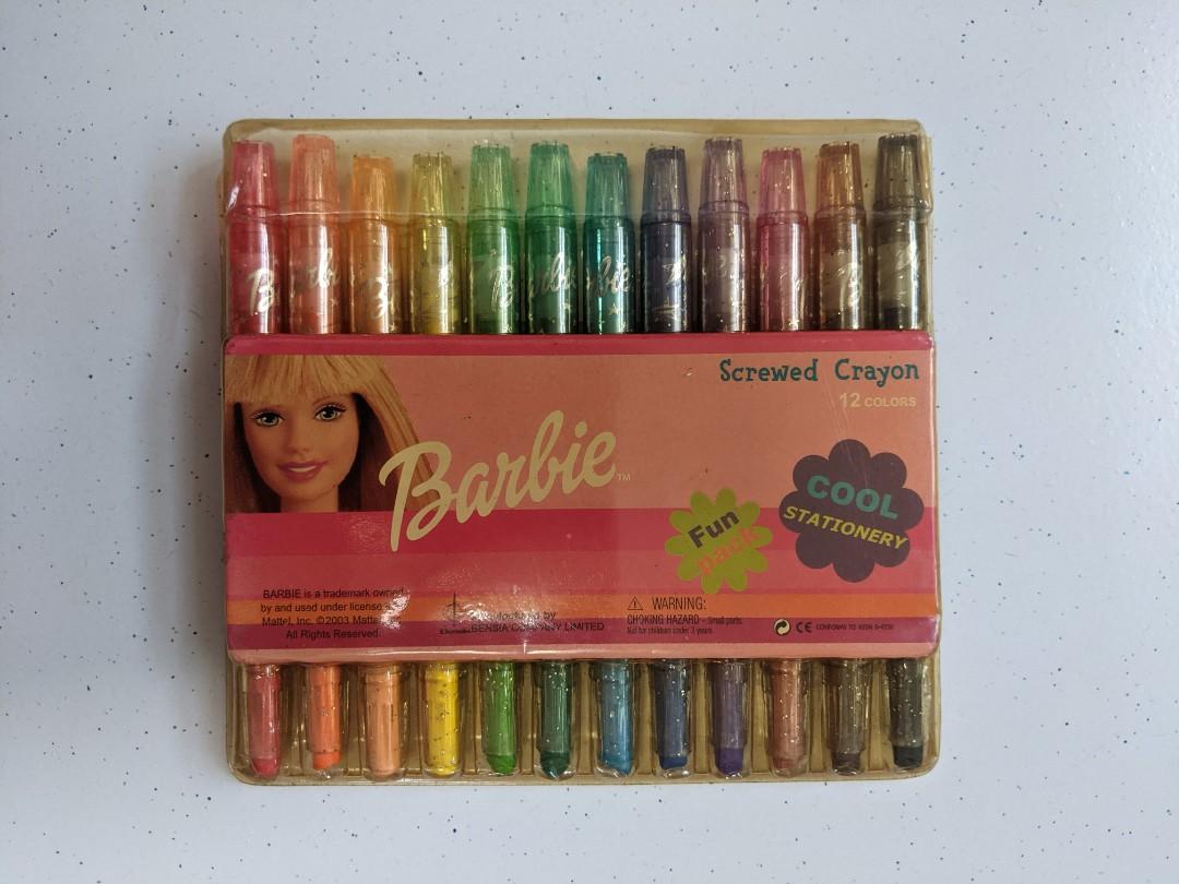 Barbie screwable crayons, Hobbies & Toys, Stationery & Craft ...