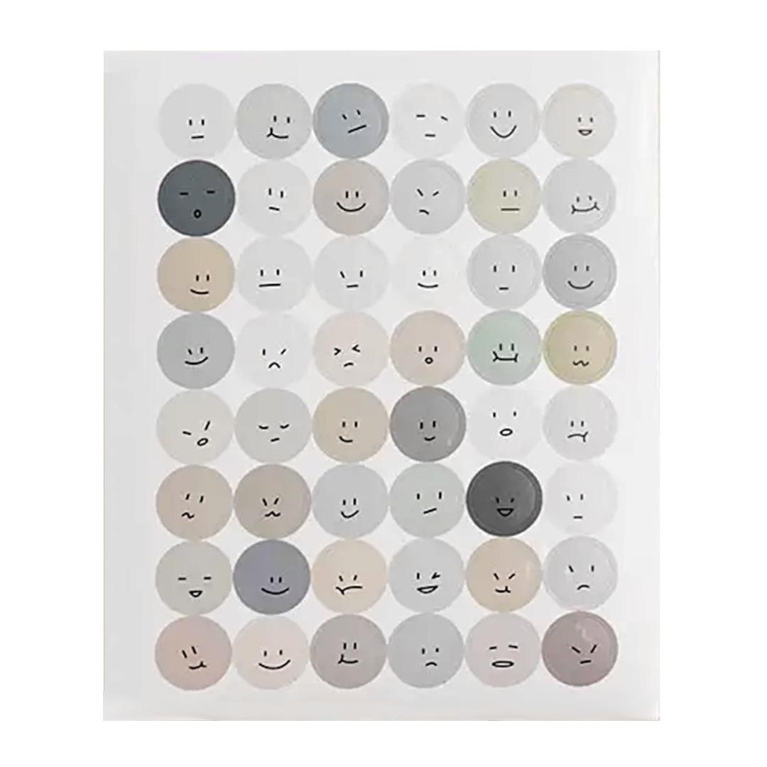 Basic Dots Colourful 1.5cm Round Sticker Sheets - Emoji - Colorful ...