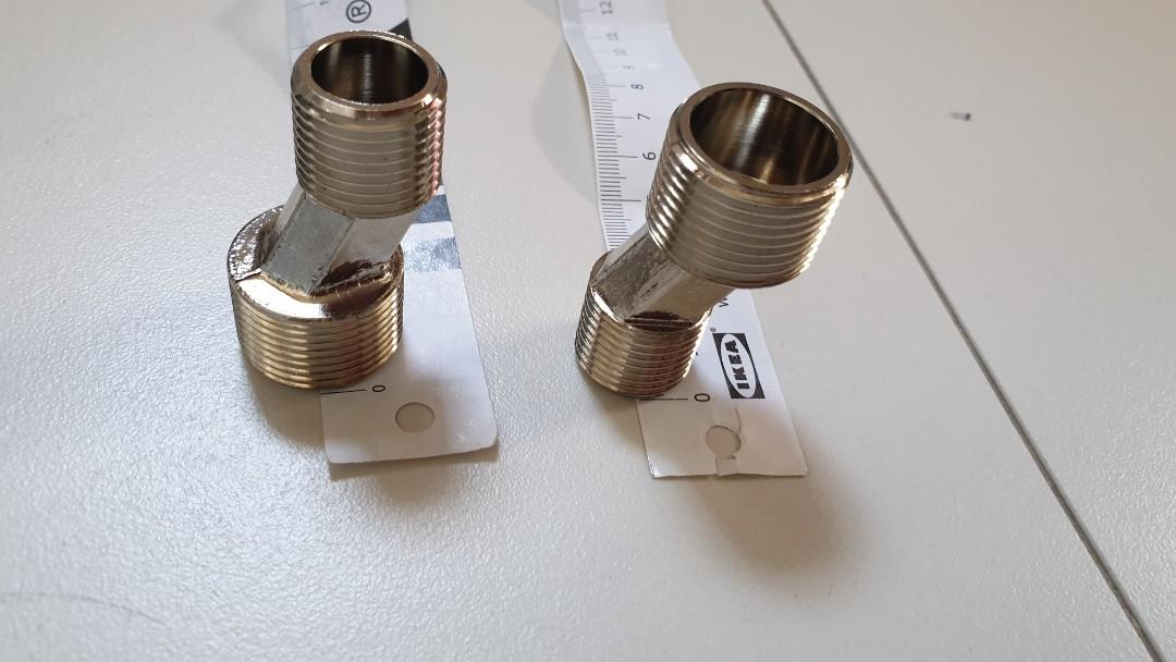 Bathroom water mixer connection, Furniture & Home Living, Bathroom ...