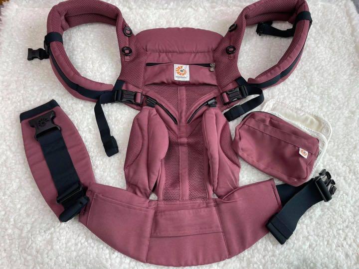 BNIB Plum Ergonomic Baby Carrier Omni 360 Cool Air Mesh Babies Kids Going Out Carriers Slings on Carousell