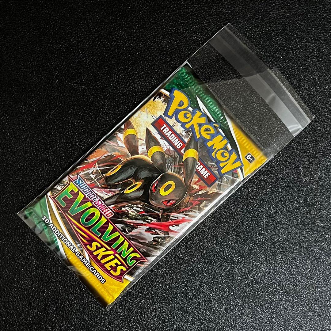 Booster Pack Sleeves for Modern Day Pokemon PTCG TCG Packs Perfect Fit ...