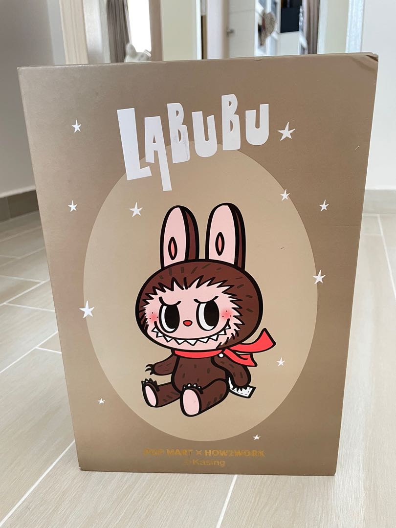 Brand new Authentic Popmart limited edition Labubu plush toy, Hobbies ...