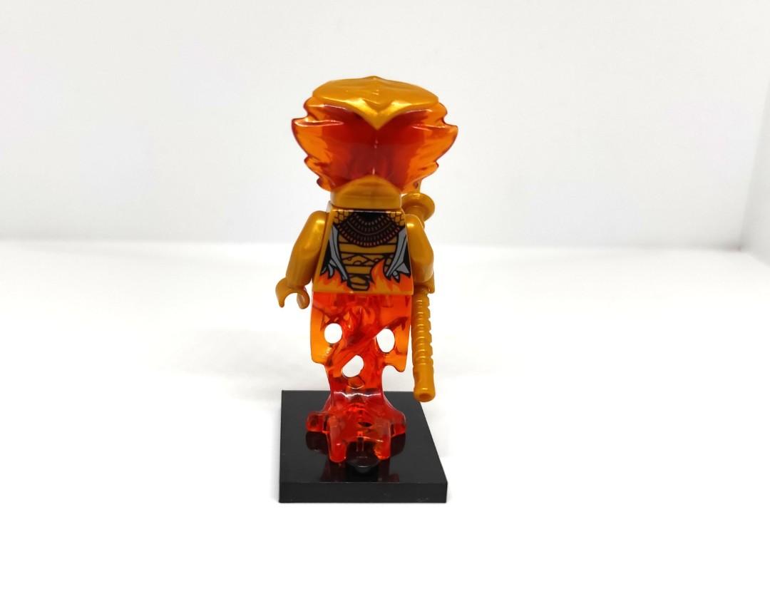 Building Blocks Ninjago Gold Pyro Snake Minifigure (Lego Compatible ...