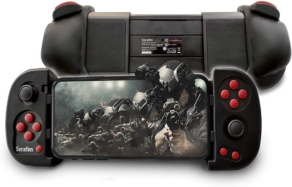 [C4061] Serafim S1 Bluetooth Mobile game controller, joystick, gamepad with Macro, Turbo, Button ...
