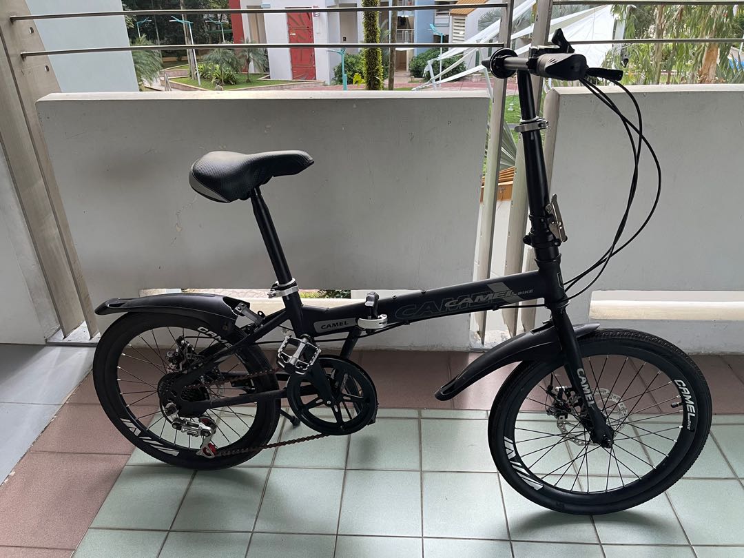 Camel 20-inch Folding Bike, Sports Equipment, Bicycles & Parts ...
