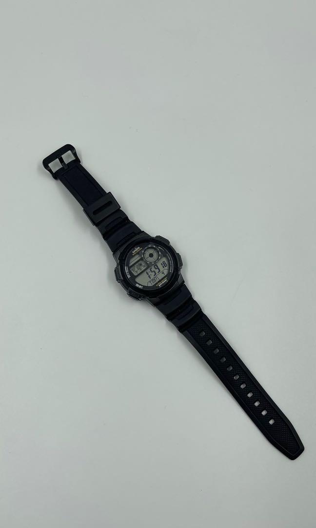Casio digital watch round plastic, Men's Fashion, Watches & Accessories ...