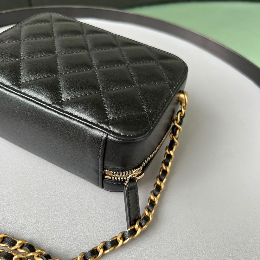 Chanel Mini Camera Bag Pearl Crush, Luxury, Bags & Wallets on Carousell