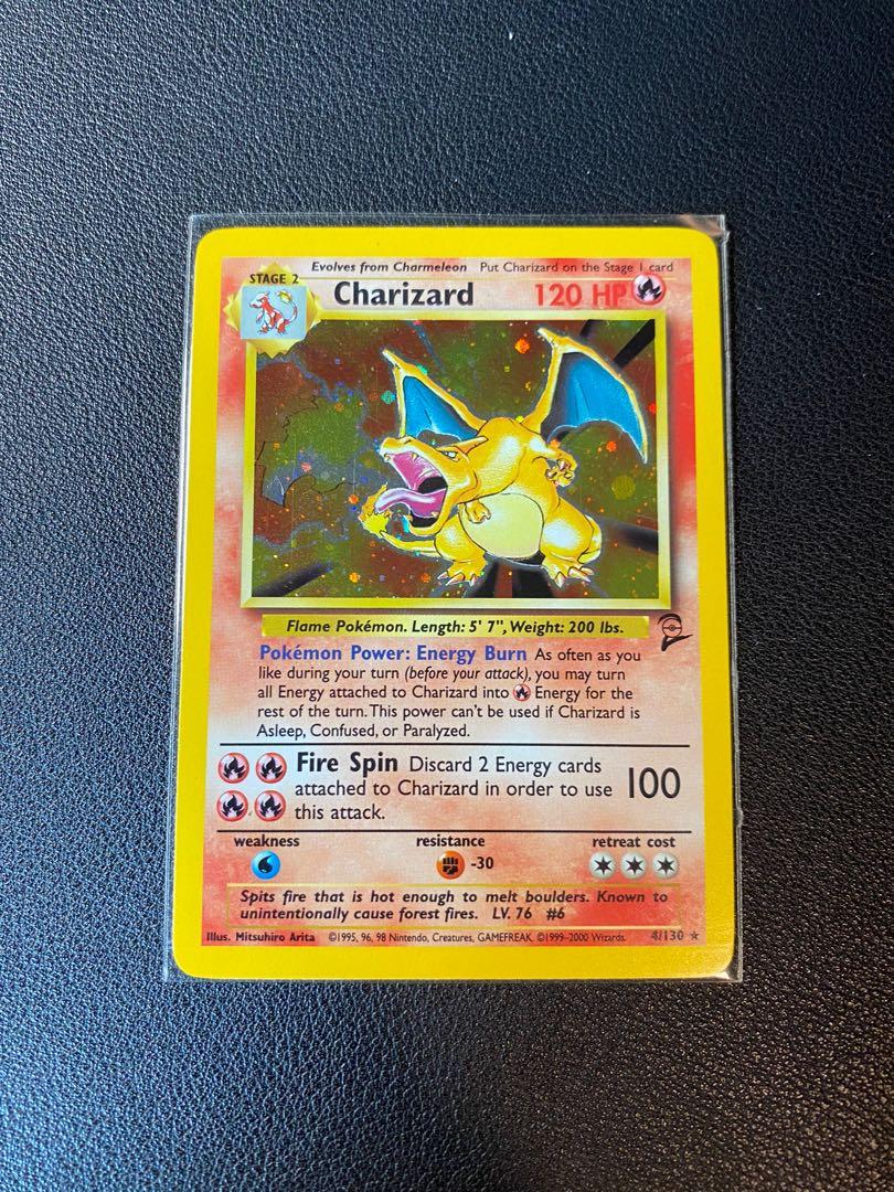 Charizard base set 2 - very good condition kept in card protector ...