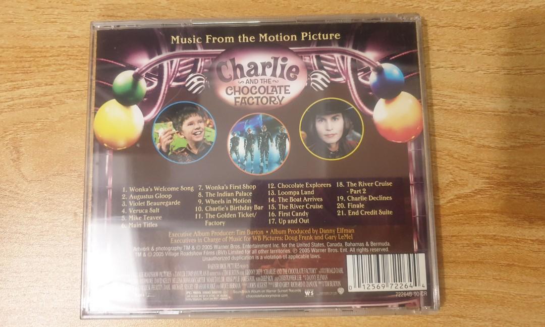 Charlie and the chocolate factory soundtrack, Hobbies & Toys, Music ...