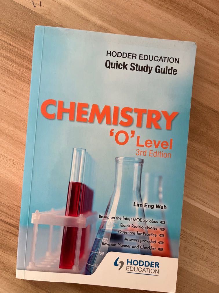 Chemistry O level study guide, Hobbies & Toys, Books & Magazines ...