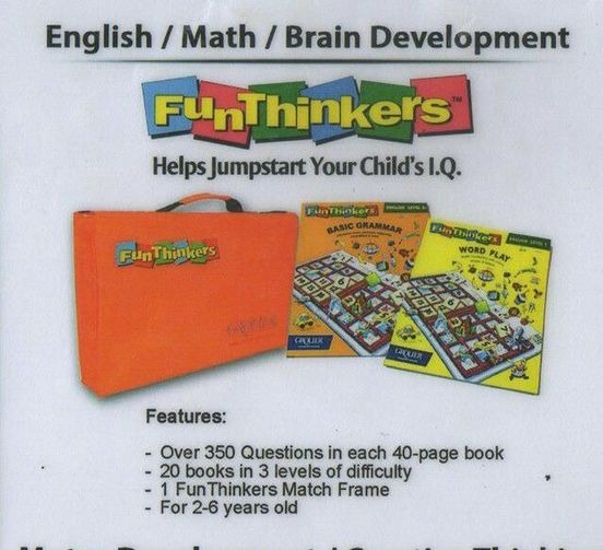 Complete Set of Grolier's FunThinkers In-Home learning experience ...