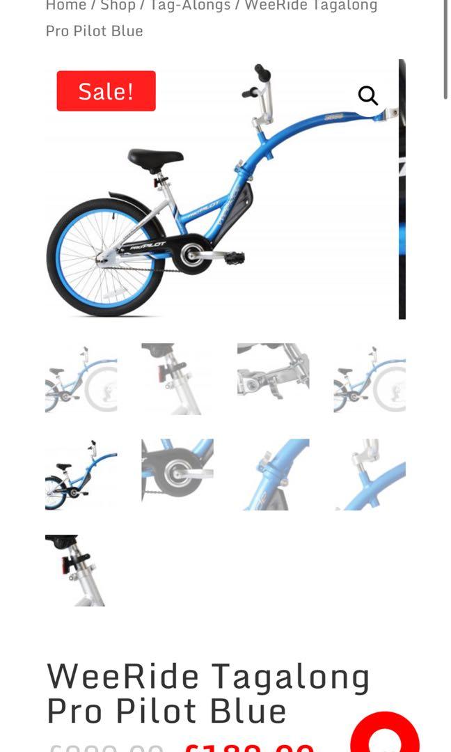 Co-pilot bike trailer, Sports Equipment, PMDs, E-Scooters & E-Bikes, E ...