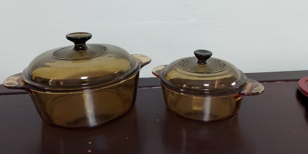 Corning Glass Pots, Furniture & Home Living, Kitchenware & Tableware ...