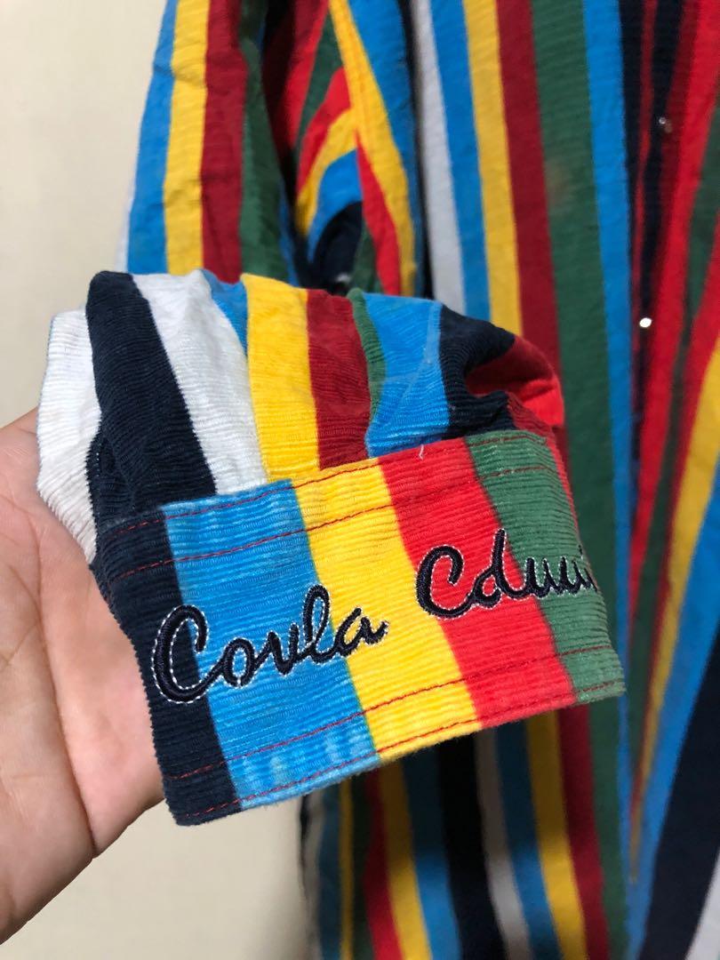 Covla Cduui button up long sleeves, Men's Fashion, Tops & Sets, Formal ...